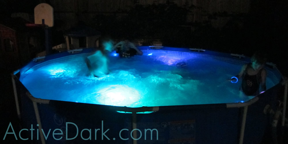 Glowing Pool Party Extreme! – ActiveDark.com – Glowing Ideas!